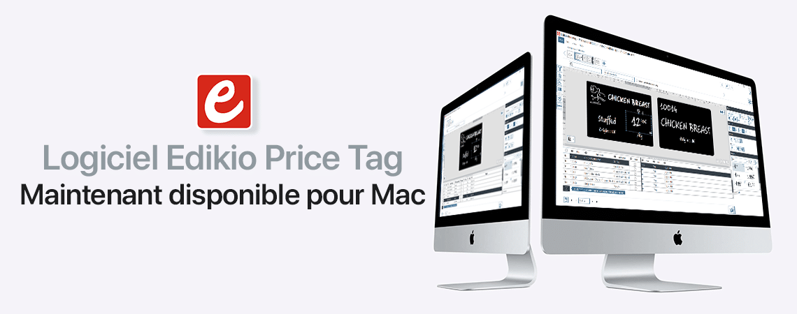 Edikio Price Tag 软件 - 现可用于 Mac！- Edikio